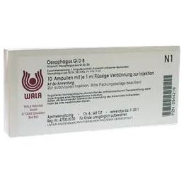 Dr. Hauschka Oesophagus GL D 8 Ampullen 10X1 ml