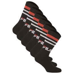 Fila Athletic Socks female Black size 35-38