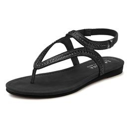 Lascana T-Bar Sandals female Black size 40