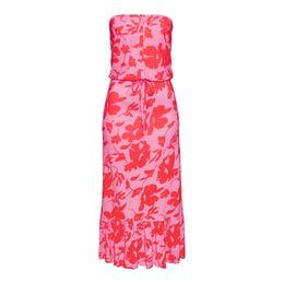 Lascana Kleid Damen Gr&ouml;&szlig;e 48 pink / rot Winterkleid
