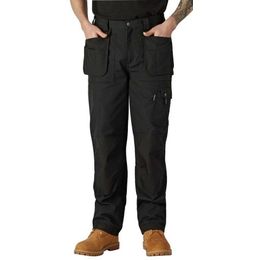 Dickies Arbeitshose Eisenhower-Multi-Pocket mit Cordura-Kniepolstertaschen, schwarz
