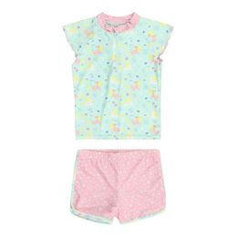 Playshoes Set M&auml;dchen Gr&ouml;&szlig;e 98/104 pastellgr&uuml;n / rosa