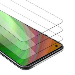 Cadorabo Schutzfolie für OnePlus 8 Schutzfolie, (3-St., 3x Schutzfolie (Smartphone nicht enthalten)