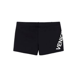Venice Beach Badehose Herren Gr&ouml;&szlig;e M schwarz / wei&szlig;