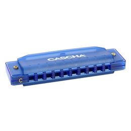 Cascha Mundharmonika, Mundharmonikas, Diatonische Mundharmonikas, Fun Blues Mundharmonika Blau - Diatonische Mundharmonika