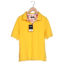 Walbusch Damen Poloshirt, gelb, Gr. 42