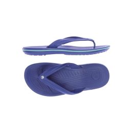 Crocs Damen Sandale, blau, Gr. 9