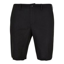 Urban Classics Shorts Urban Classics Herren Cotton Linen Shorts (1-tlg), schwarz