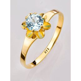 Fingerring Lady Fingerringe Gr. 16, Metall-Metall, goldfarben (gelbgold 375) Damen