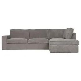 Ecksofa Woood "Thomas" Sofas Gr. B/H/T: 283cm x 92cm x 197cm, Relaxelement rechts, grün (verwittertes grün) H 92 cm x B 283 T 63197