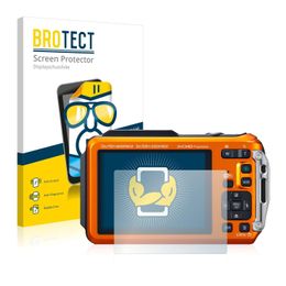 BROTECT Displayschutzfolie Schutzfolie für Panasonic Lumix DMC-FT5, 2 Stück, 2 Stück, Displayschutz Schutz Folie Klar Transparent, weiß