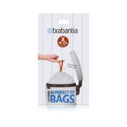 Brabantia Müllbeutel Brabantia Müllbeutel mit Zugband 40 Einzelbeutel X 10-12 L (1er Pack)