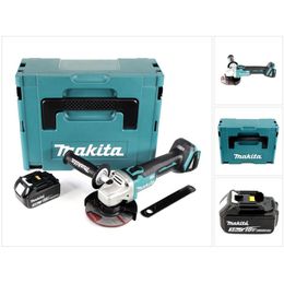 Makita Winkelschleifer DGA 504 F1J Akku Winkelschleifer 18V 125mm Brushless + 1x Akku 3