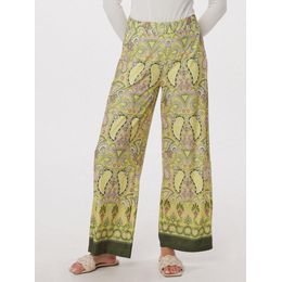 MIALUSSO Palazzohose Relaxhose mit Allover Paisley Druck