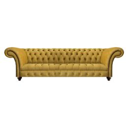 JVmoebel Chesterfield-Sofa Luxus Design Möbel Sofa Viersitzer Couch Wohnzimmer Sitz Chesterfield