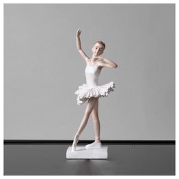 HYTIREBY Dekofigur Ballett Mädchen Statue Frau Skulptur Modern Deko (1 St)