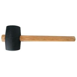Proregal® Hammer Gummihammer 0,34 kg Holzgriff