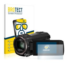 BROTECT Displayschutzglas Schutzglas für Panasonic HC-V777, Schutzfolie Display Schutz Glas Folie klar, weiß