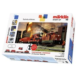 Märklin Märklin Modelleisenbahn Startpaket H0 Start-Set "Feuerwehr" der DB Notfalltechnik