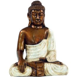 Guru-Shop Buddhafigur Sitzender Buddha im Bhuimsparsha Mudra aus..