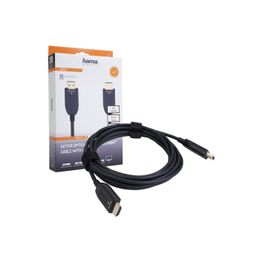 Hama 3m HDMI-Kabel Lang Anschluss-Kabel Optisch Video-Kabel