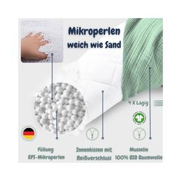 SEI Design Stillkissen Seitenschläferkissen Babynestchen mit EPS Mikroperlen