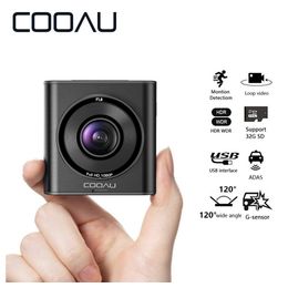 COOAU Mini Dashcam Vorne mit 2-Zoll-IPS-Bildschirm für Autos FHD 1920x1080P Dashcam (WLAN (Wi-Fi)