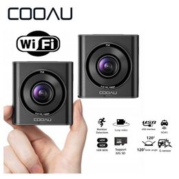 COOAU Mini Dashcam Vorne mit 2-Zoll-IPS-Bildschirm für Autos FHD 1920x1080P Dashcam (WLAN (Wi-Fi)