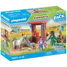 Playmobil® Spielbausteine Playmobil ® 71471 Tierarzteinsatz bei den Eseln