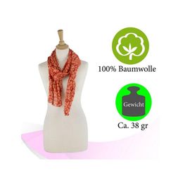 Sunsa Modeschal Sommer-Schal aus Baumwolle "Streublumen"