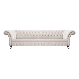 JVmoebel Chesterfield-Sofa Möbel Textil Stoff Sofa Viersitzer Couch Einrichtung Polstermöbel