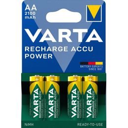 Varta Varta Rechargeable Power Accu Ready2Use Mignon 4er-Pack 2.100 mAh Batterie