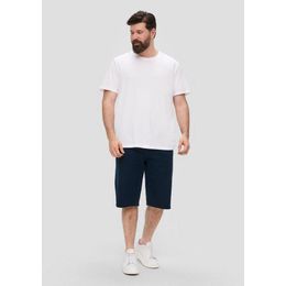 s.Oliver Stoffhose Jeans-Shorts / Relaxed Fit / High Rise / Straight Leg