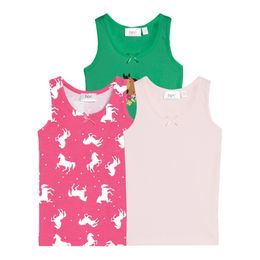 bonprix Mädchen Unterhemd (3er Pack)