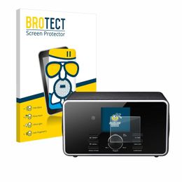 BROTECT Displayschutzglas Schutzglas für Grundig Digital Radio DTR4500, Schutzfolie Display Schutz Glas Folie matt, weiß