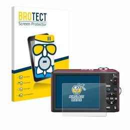 BROTECT Displayschutzglas Schutzglas für Nikon Coolpix L28, Schutzfolie Display Schutz Glas Folie matt, weiß
