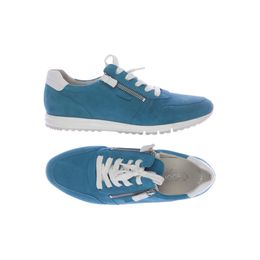 Gabor Damen Sneakers, blau, Gr. 6.5
