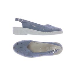 Ara Damen Sandale, blau, Gr. 3.5