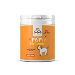 Dog-Native MSM Pulver für Hunde (99,99% Reinheit), 500g