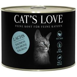 CAT'S LOVE Adult 6x200g Mix Lachs und Huhn