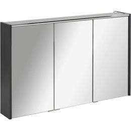 Fackelmann Led Spiegelschrank denver / Badschrank mit gedämpften Scharnieren / Maße (b x h x t): ca. 110 x 68,5 x 16 cm / hochwertiger Schrank mit Spiegel und