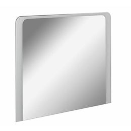 Fackelmann - led Spiegel milano 100 / Wandspiegel mit Design-LED-Beleuchtung / Maße (b x h x t): ca. 100 x 80 x 3 cm / Lichtfarbe: Kaltweiß /