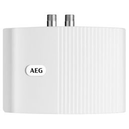 A (A+ bis F) AEG Klein-Durchlauferhitzer "MTH 350 f. Handwaschbecken, 3,5 kW, m. Stecker" Durchlauferhitzer Gr. 3,5 kW, weiß Neuheiten