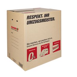toom Umzugskarton mit Textfeld 80 l