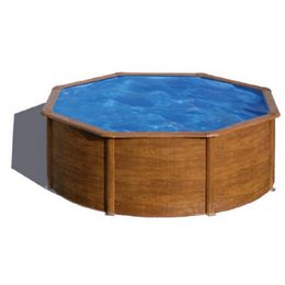 GRE Stahlwandpool-Set 'Pacific' Ø 350 x 120 cm mit Sicherheitsleiter und Sandfilteranlage