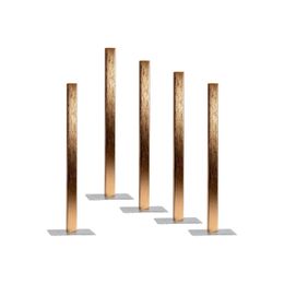 Peleg Design® Blumenständer Magnetische Vase 5er Set Gold elegant stilvoll (5 St)