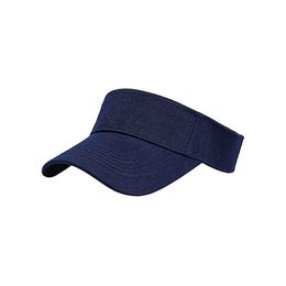 Rnemitery Visor Sport Sonnenblende Hüte Verstellbar Leere Top Baseball Kappe