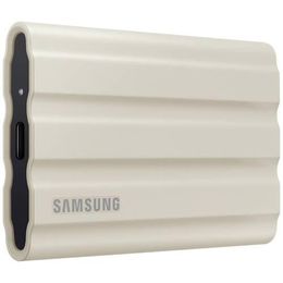 Samsung Portable T7 Shield 2 TB Externe SSD USB 3.2 Gen 2 Beige PC/Mac MU-PE2T0K/EU
