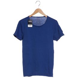 BOSS Orange Herren T-Shirt, blau, Gr. 46