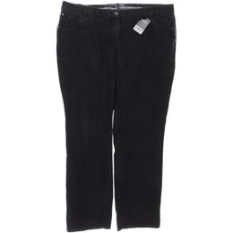 Ulla Popken Damen Jeans, schwarz, Gr. 108